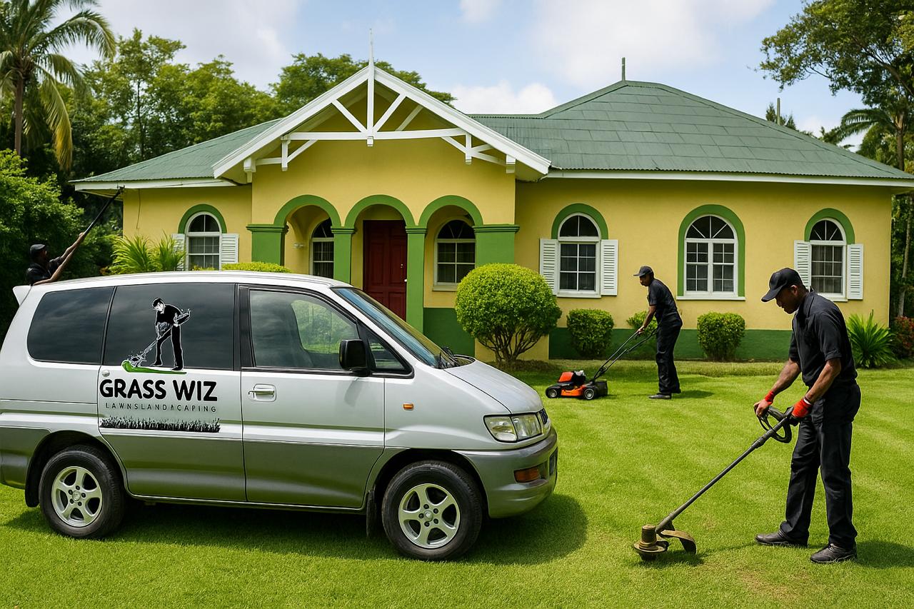 Landscaping Services Jamaica | The Grass Wiz Lawn Experts